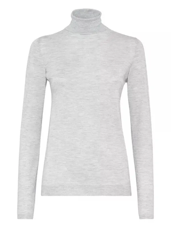 Brunello Cucinelli Fine Knit Jumper - Grey