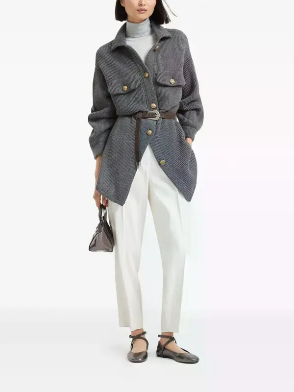 Brunello Cucinelli Fine Knit Jumper - Grey