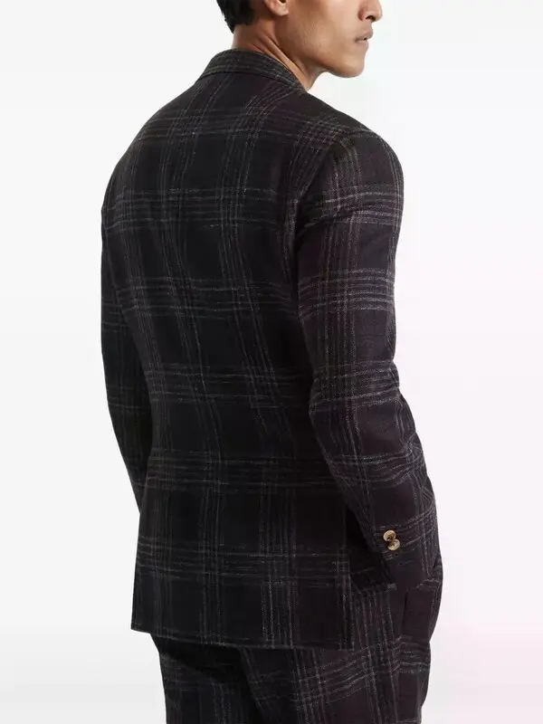 Brunello Cucinelli Tartan Check Blazer