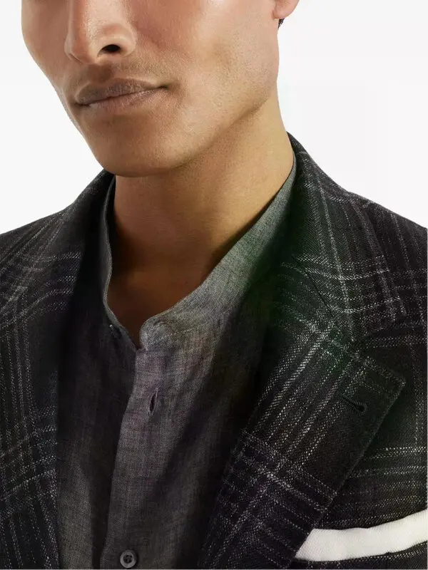 Brunello Cucinelli Tartan Check Blazer