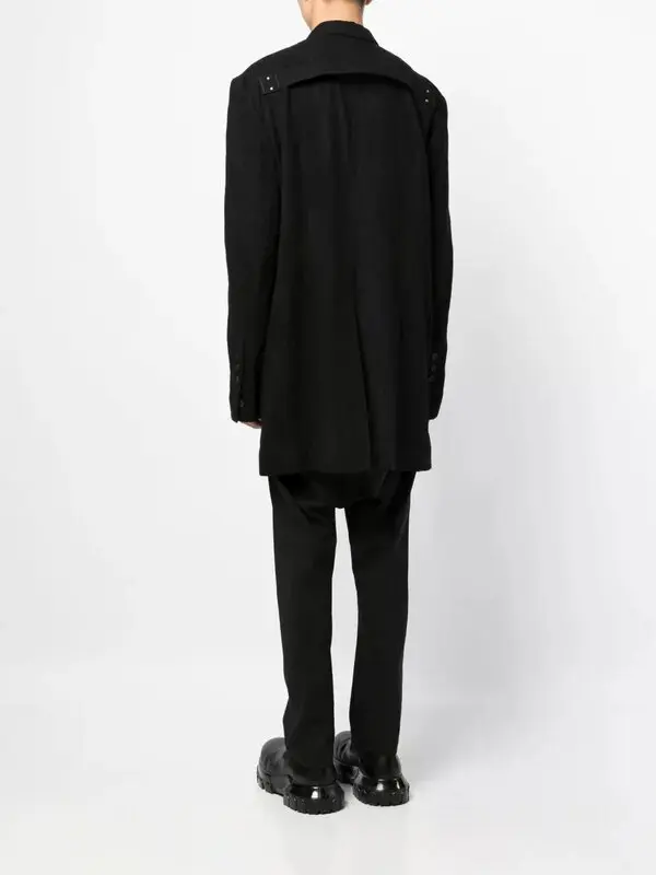 Rick Owens Single-breasted Wool Blazer