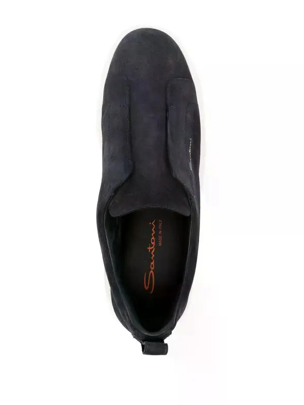 Santoni Victory Slip-on Sneakers - Blue