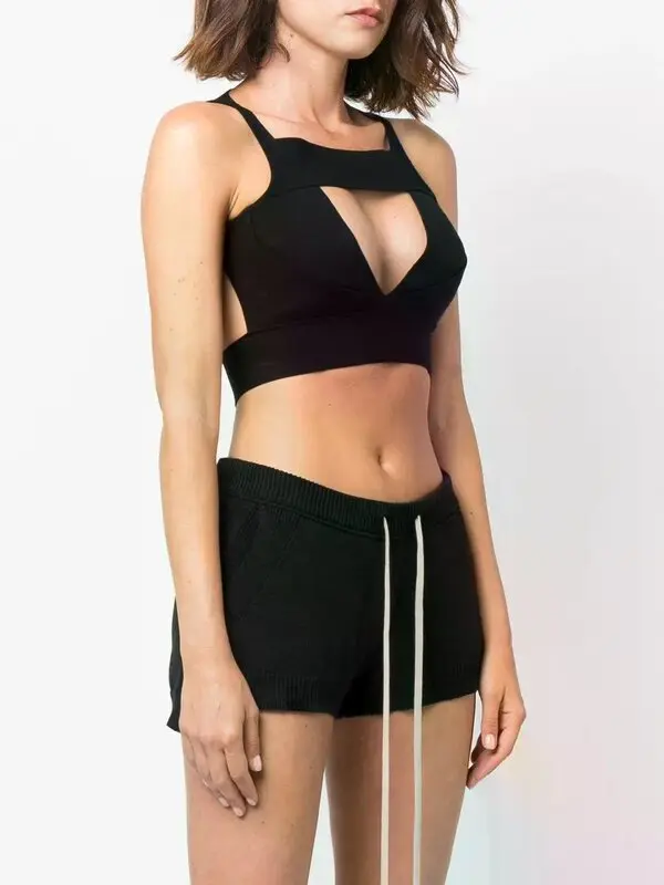 Rick Owens Cut-out Detail Knit Top