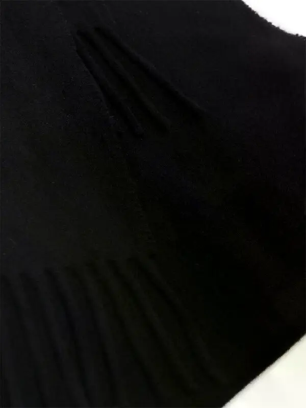 TOTEME Fringed Knitted Scarf