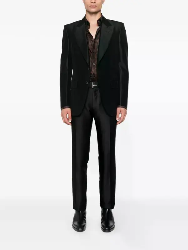 TOM FORD Single-breasted Blazer - Black