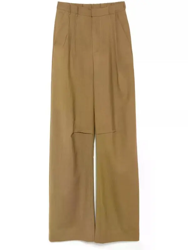 MAISON MARGIELA Pleat-detailing Trousers