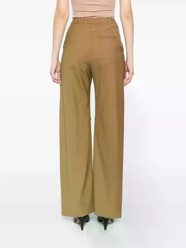 MAISON MARGIELA Pleat-detailing Trousers