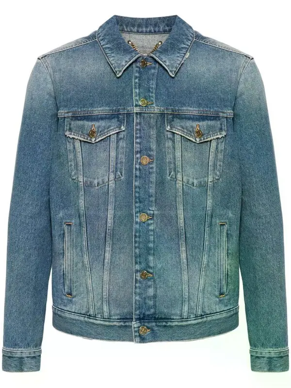 GOLDEN GOOSE Stonewashed Denim Jacket - Blue