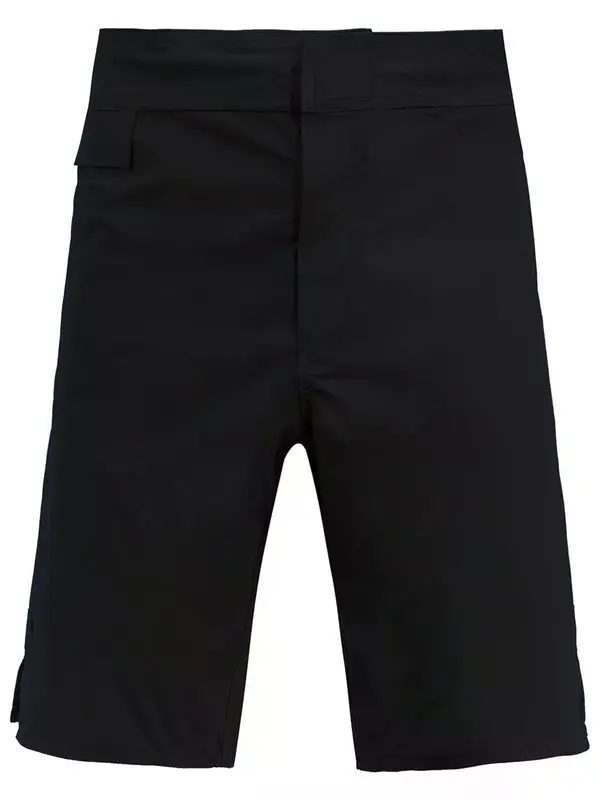 AMIR SLAMA Mid-rise Swim Shorts - Black