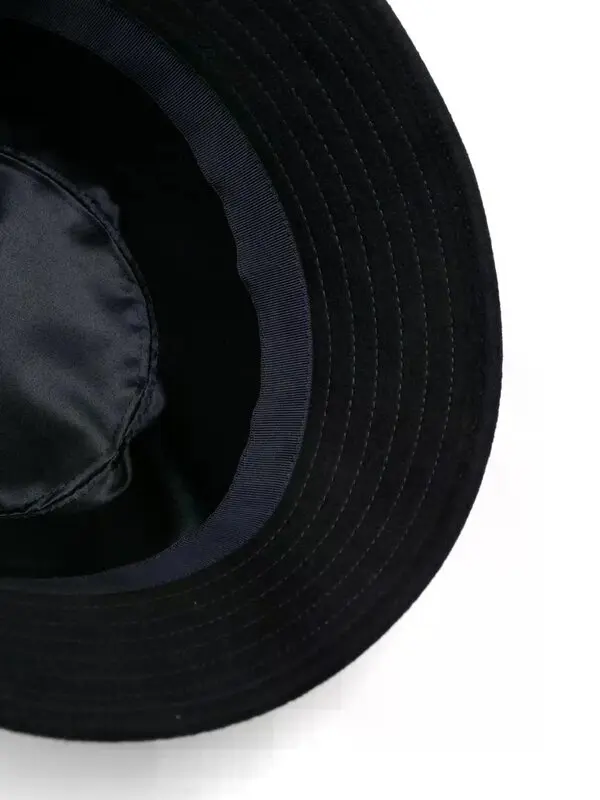 Valentino Garavani Vlogo Wool Bucket Hat