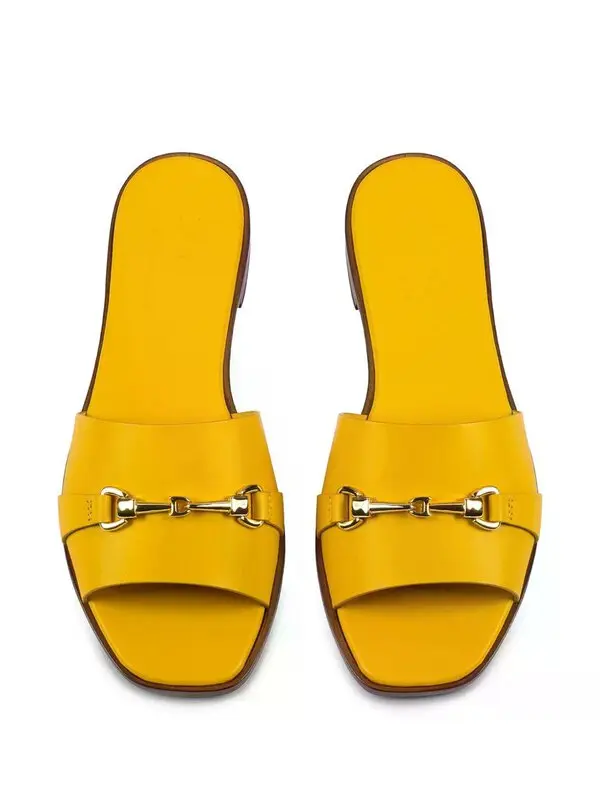 DOUCAL'S Leather Slides