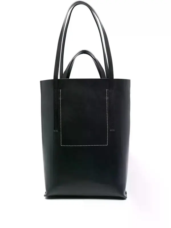 Rick Owens Leather Tote Bag - Black