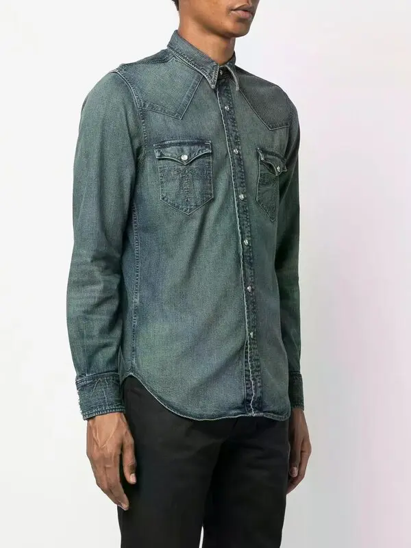 Ralph Lauren Dark-wash Denim Shirt