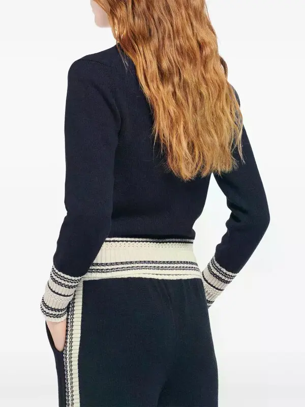 BARRIE V-neck Cashmere Sweater