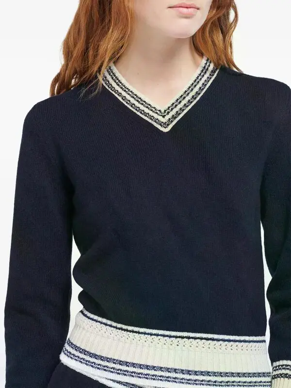 BARRIE V-neck Cashmere Sweater
