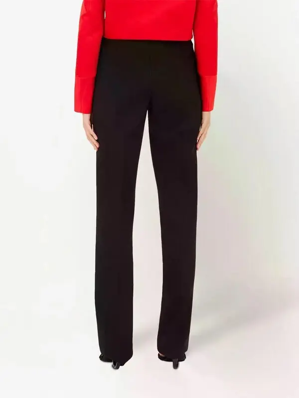 FERRAGAMO High-waisted Straight-leg Trousers