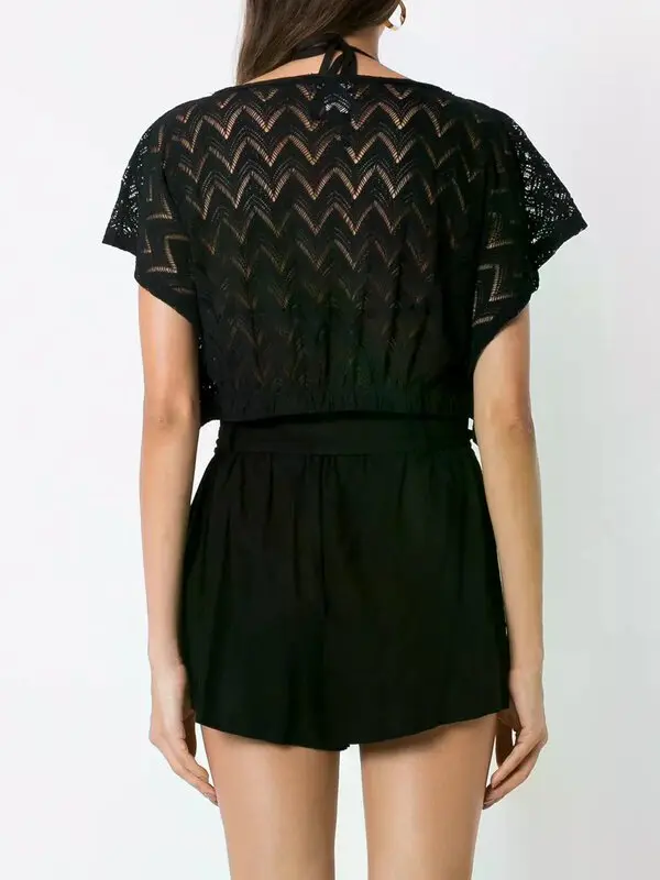 AMIR SLAMA Cropped-knitted Top