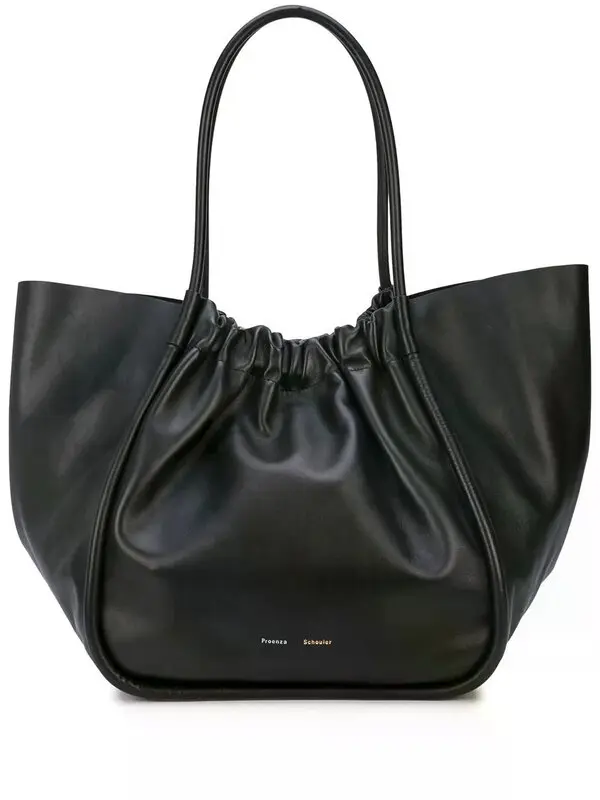 Proenza Schouler Xl Ruched Tote - Black