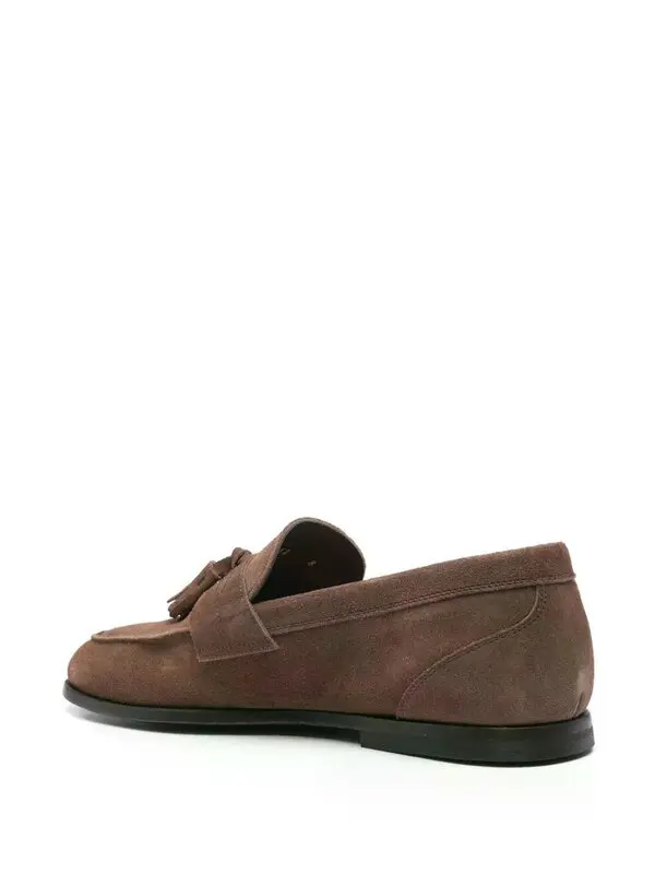CENERE GB Suede Tassel Loafers