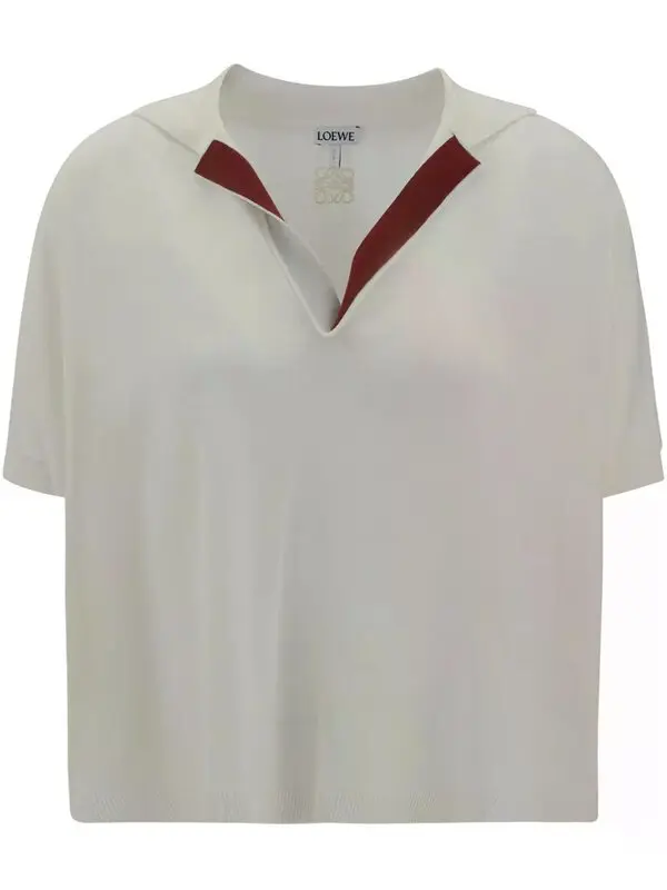 Loewe Contrasting Collar Top