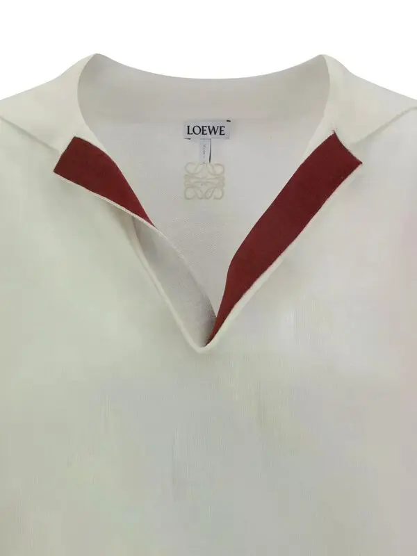 Loewe Contrasting Collar Top