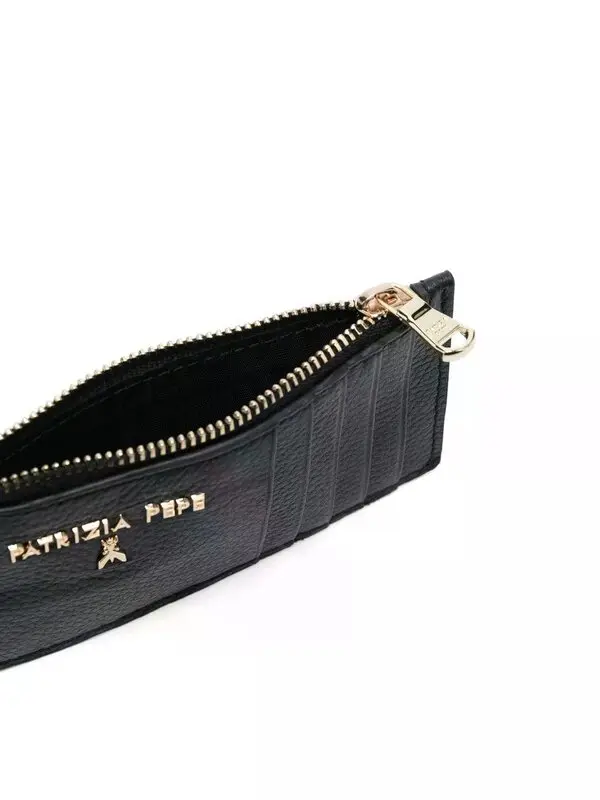 Patrizia Pepe Logo-plaque Zip-up Purse