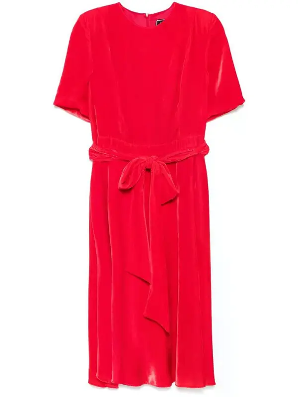 STYLAND Velvet Midi Dress