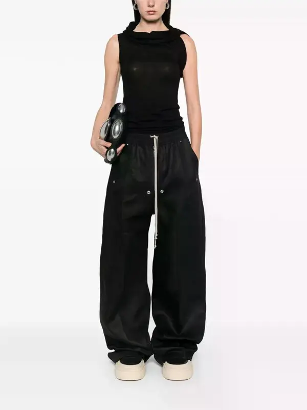 Rick Owens Twist-detail Top - Black