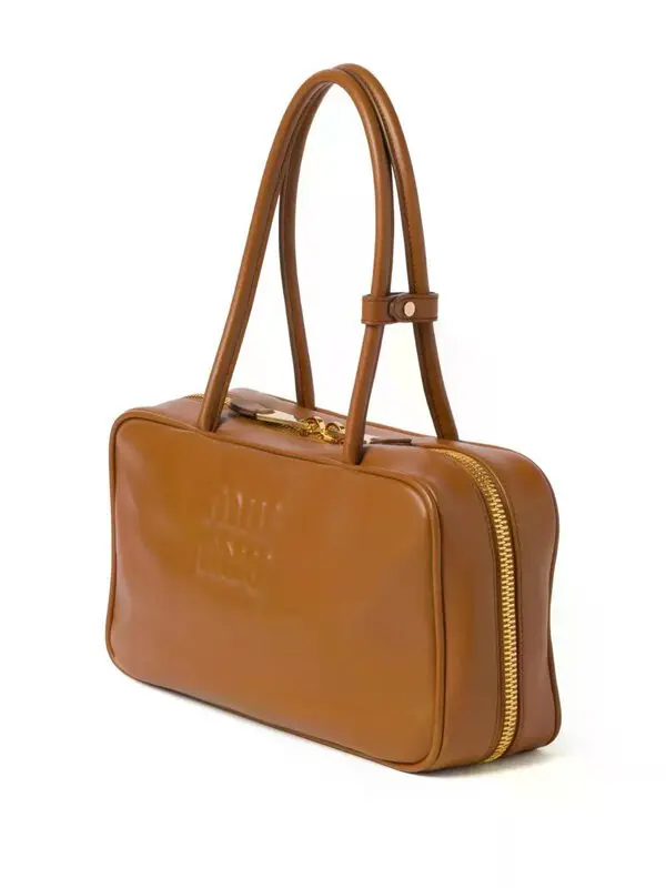 Miu Miu Beau Leather Tote Bag