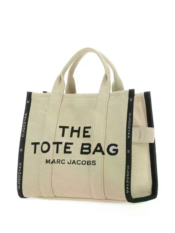 Marc Jacobs Medium Logo Detail Tote Bag - Neutrals