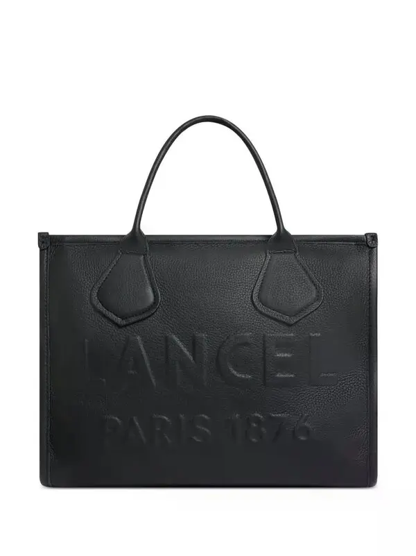 LANCEL Jour De Leather Tote Bag - Black