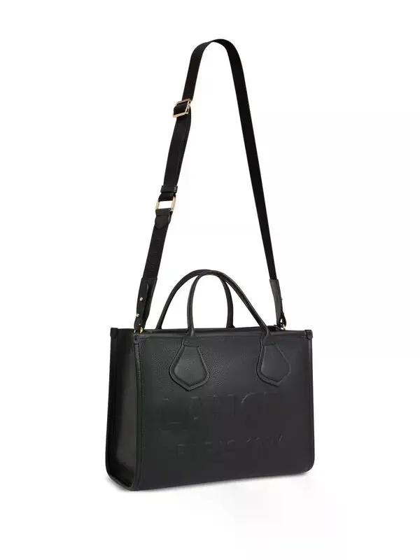 LANCEL Jour De Leather Tote Bag - Black