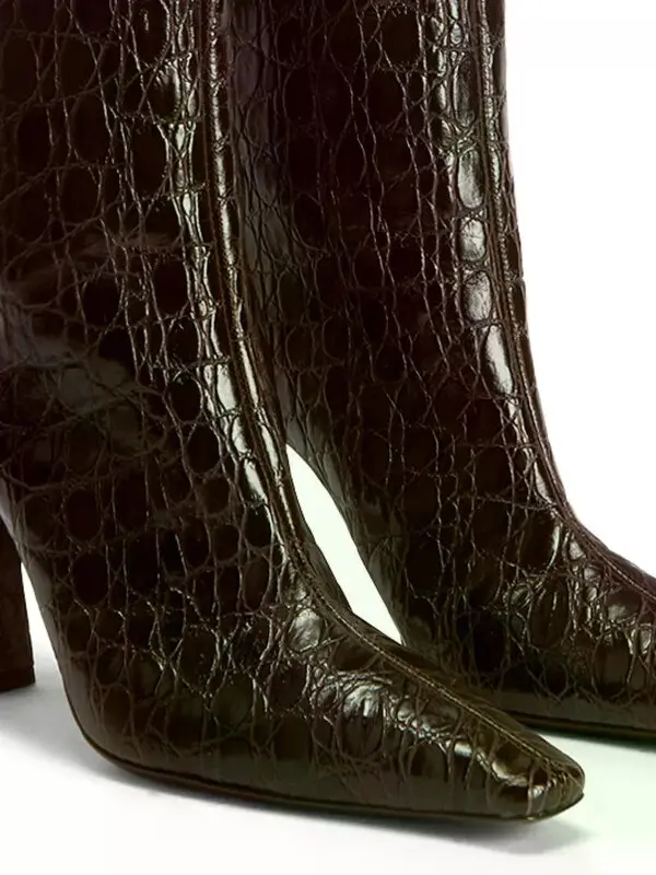 GIUSEPPE ZANOTTI 90mm Janiee Plus Leather Boots
