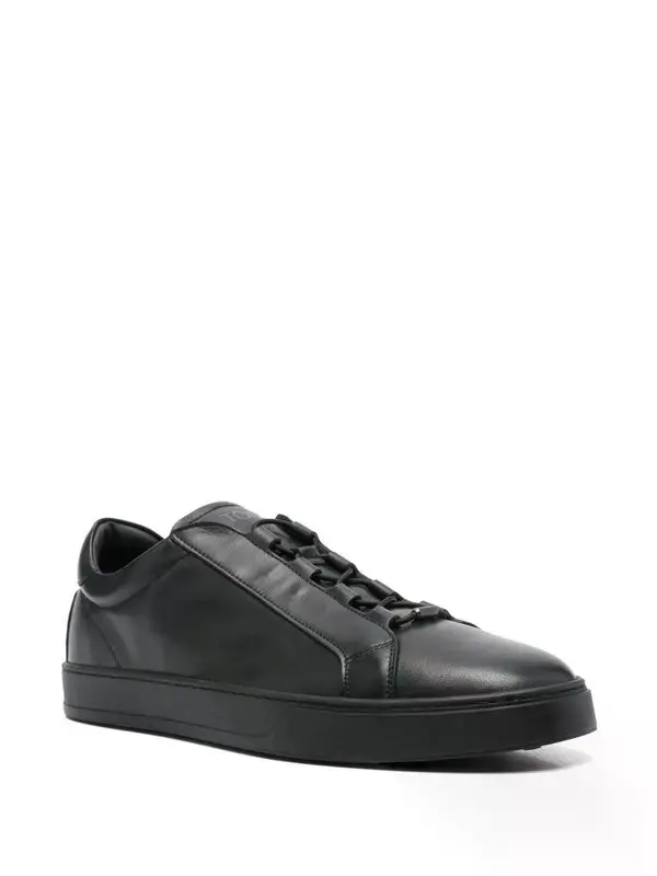 TOD'S Leather Sneakers - Black