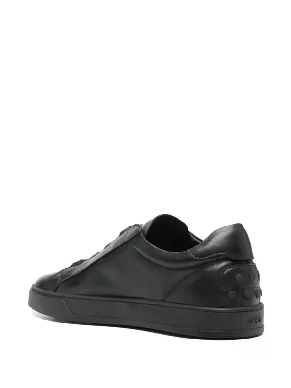 TOD'S Leather Sneakers - Black