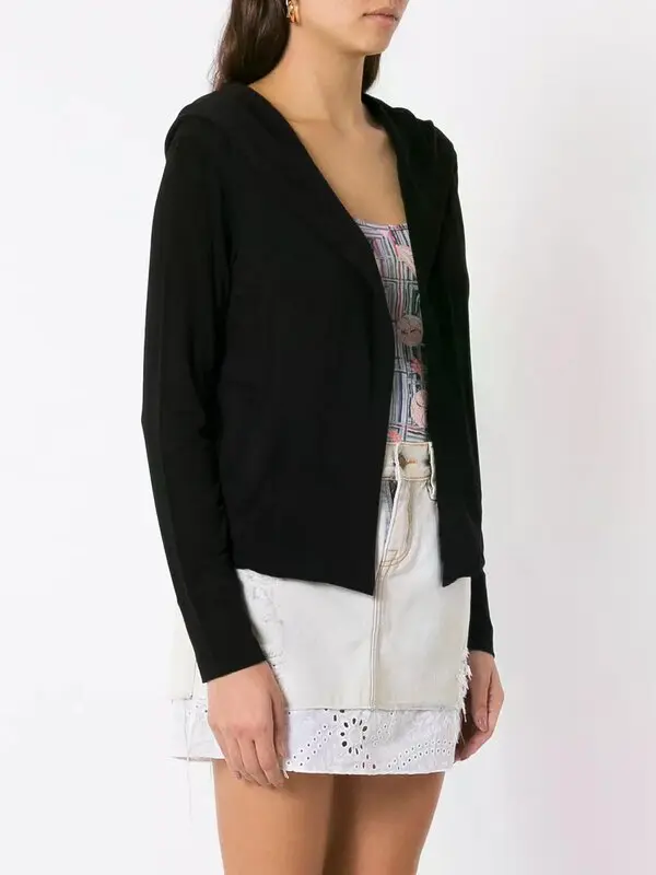 AMIR SLAMA Hooded Open-front Cardigan