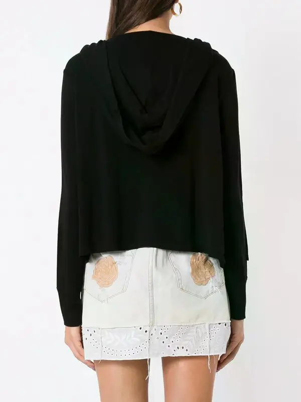 AMIR SLAMA Hooded Open-front Cardigan