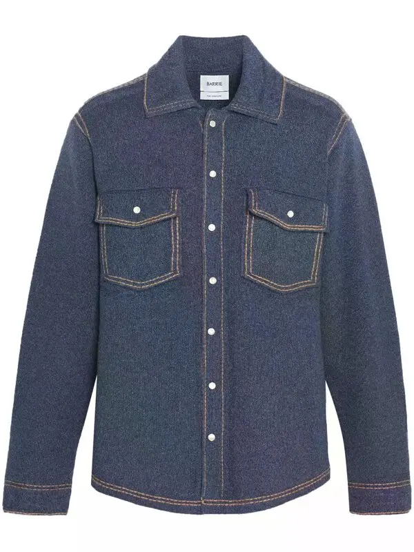 BARRIE Knitted Overshirt