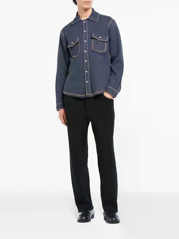 BARRIE Knitted Overshirt