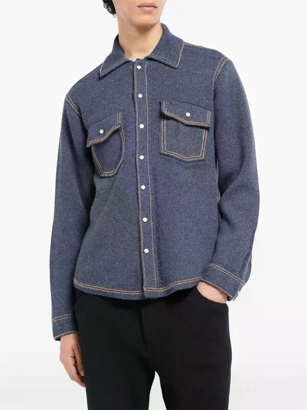 BARRIE Knitted Overshirt