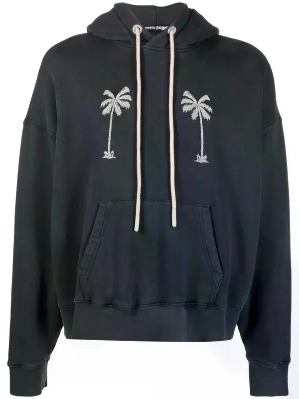 Palm Angels Graphic-print Cotton Hoodie