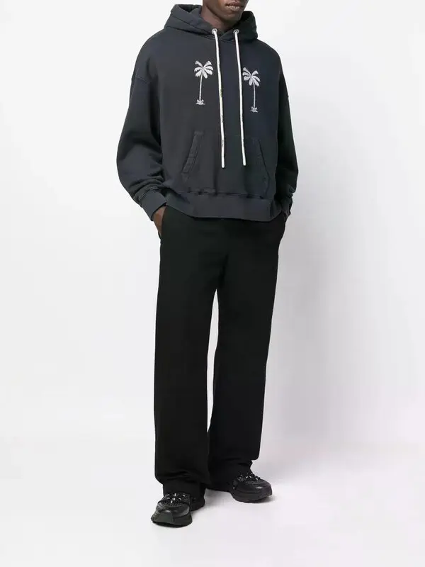 Palm Angels Graphic-print Cotton Hoodie