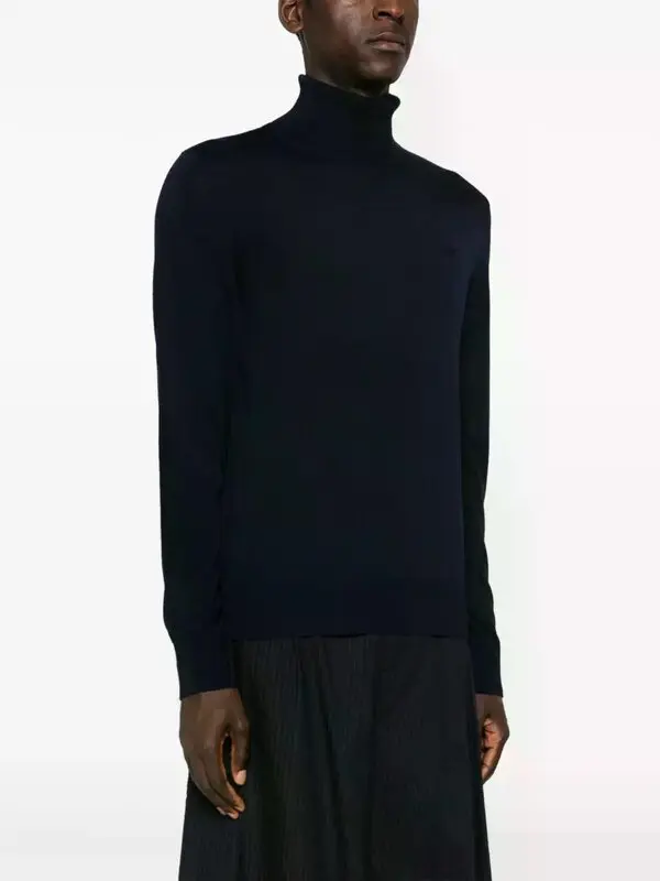 Dsquared2 Logo-embroidered Roll-neck Jumper