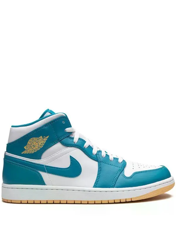 JORDAN Air 1 Mid Aquatone Sneakers - Blue