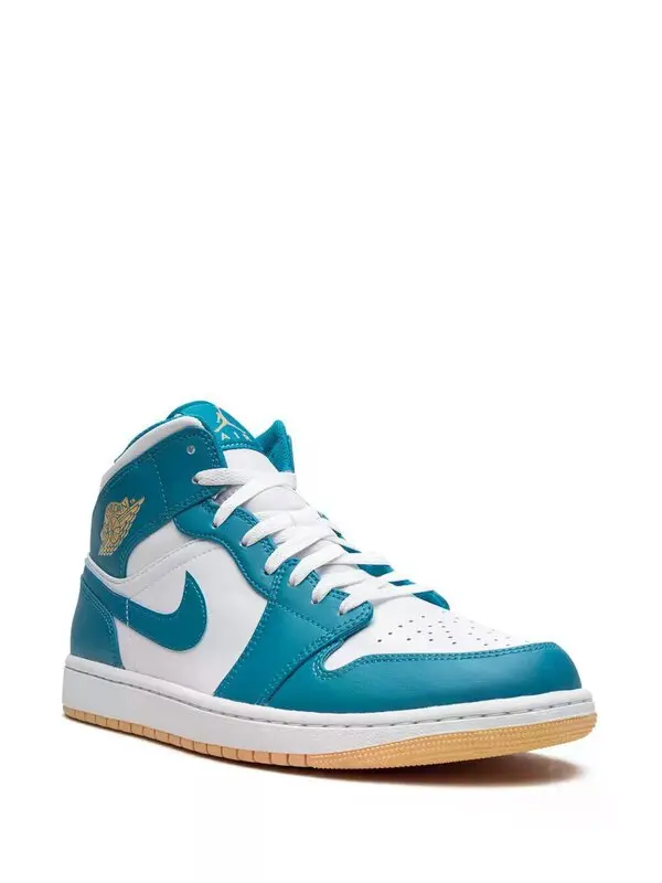 JORDAN Air 1 Mid Aquatone Sneakers - Blue