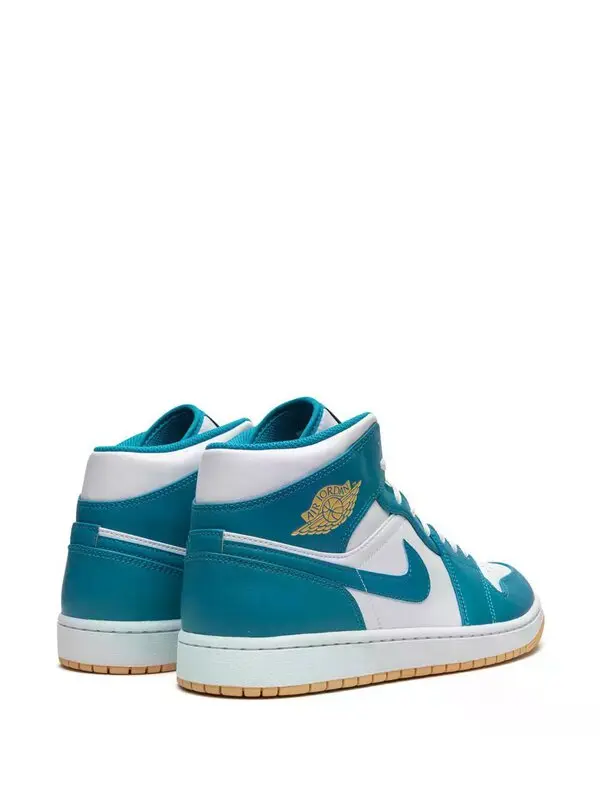 JORDAN Air 1 Mid Aquatone Sneakers - Blue