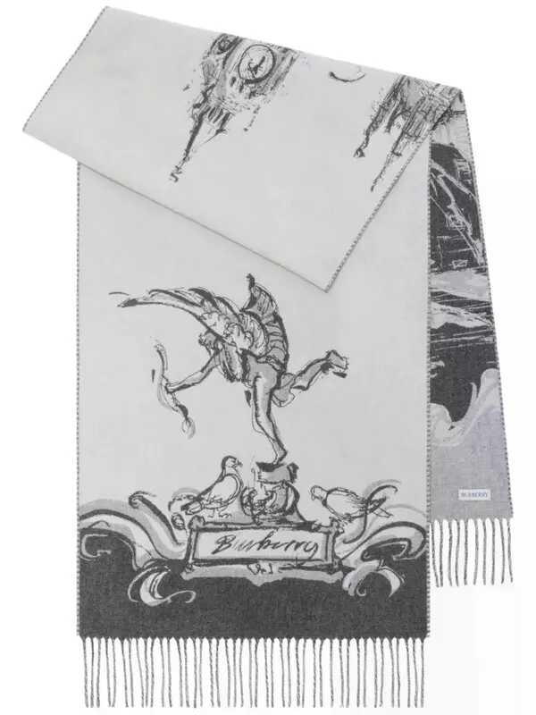 Burberry Westminster Scarf - Grey