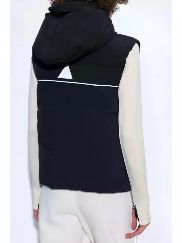 Moncler Arolla Hooded Down Gilet - Black
