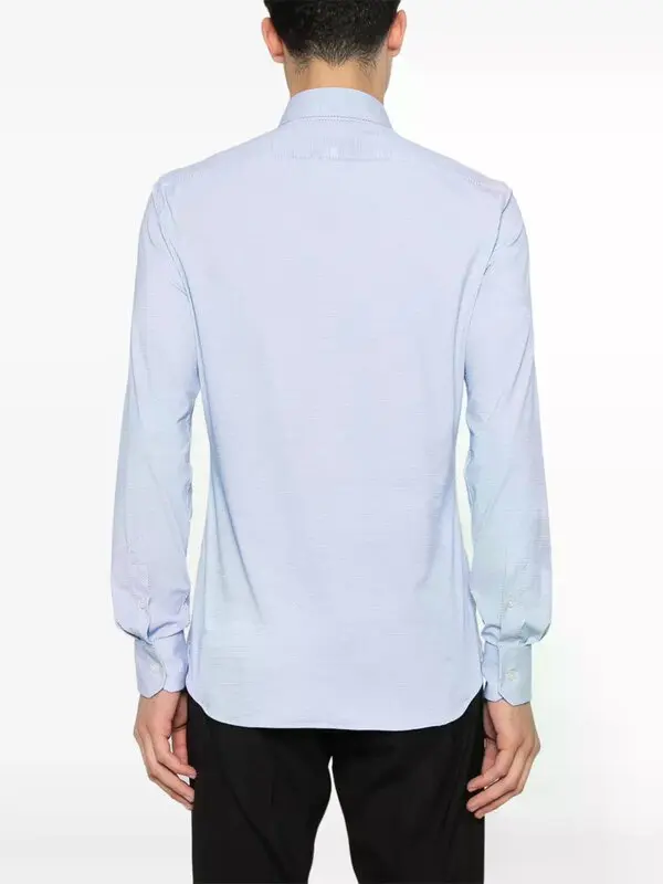 XACUS Patterned-jacquard Shirt