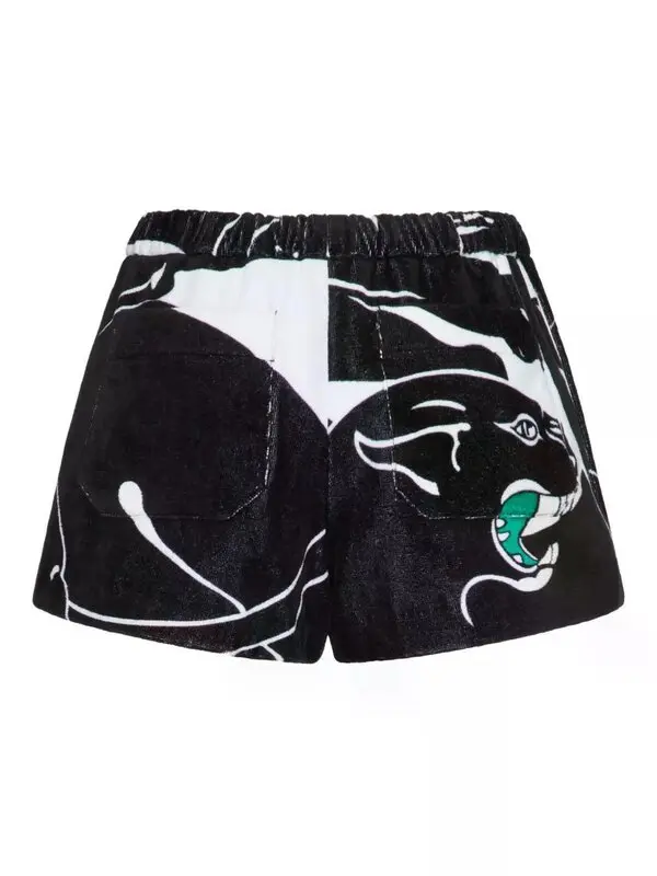Valentino Garavani Panther Terry Shorts